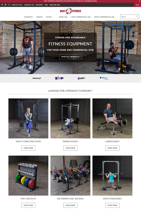 Best Fitness Equipment - Before and After - eChic technology for small ...