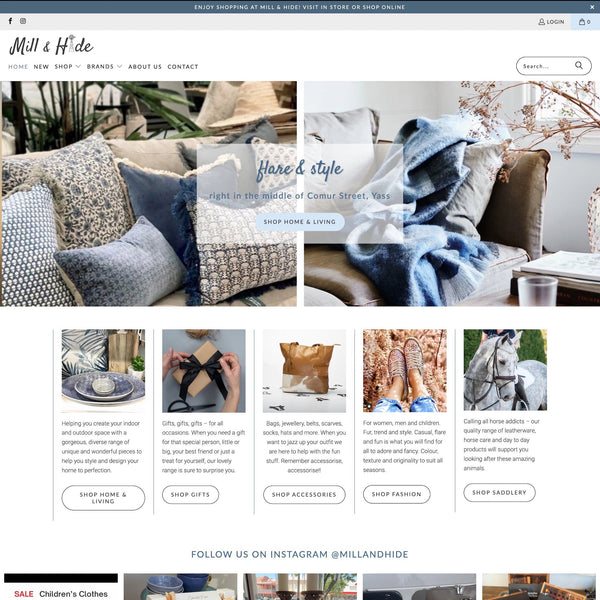 Mill & Hide - eChic technology for small business